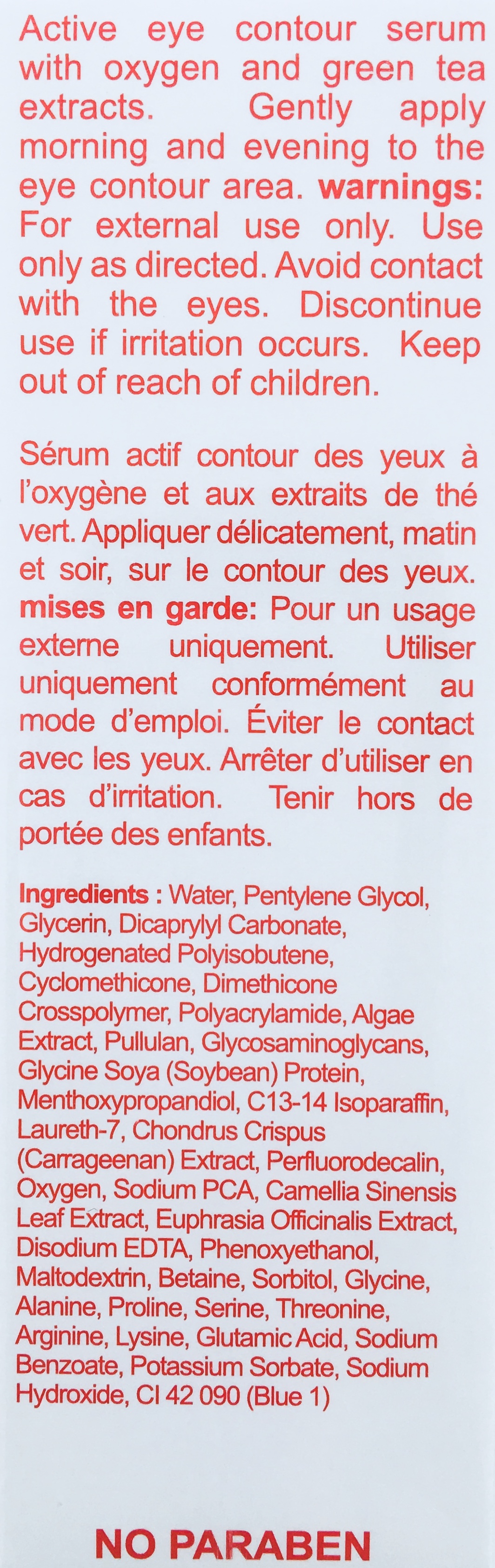 Eye Rescue O2 Active Eye Serum – Task Essential – Oxygen infused ...