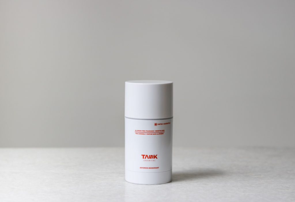 Anydros Deodorant – Task Essential – Oxygen infused skincare products